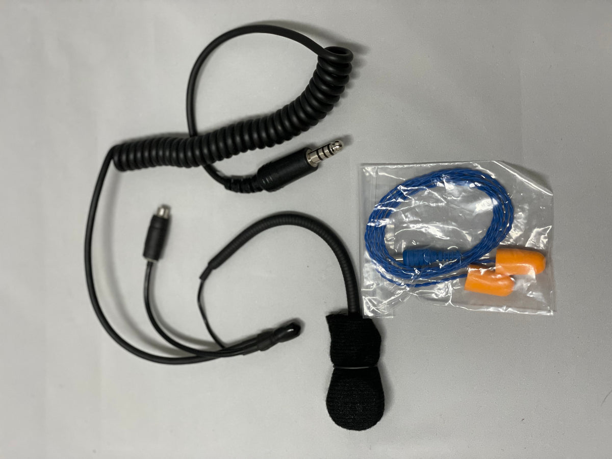 RaceRadiosDirect IMSA Coil Cord Helmet Kit – Chris Taylor Racing Services